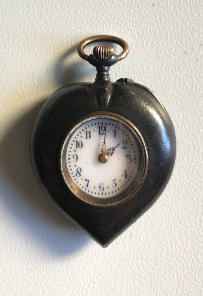 Reloj Joya con inusual caja en forma de corazón en hierro ferroso para ...