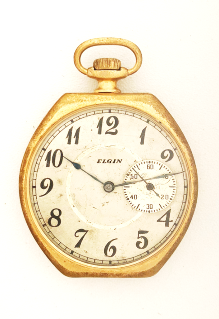 Reloj estilo lepine de la firma estadounidense ELGIN WATCH CO. | Museo ...