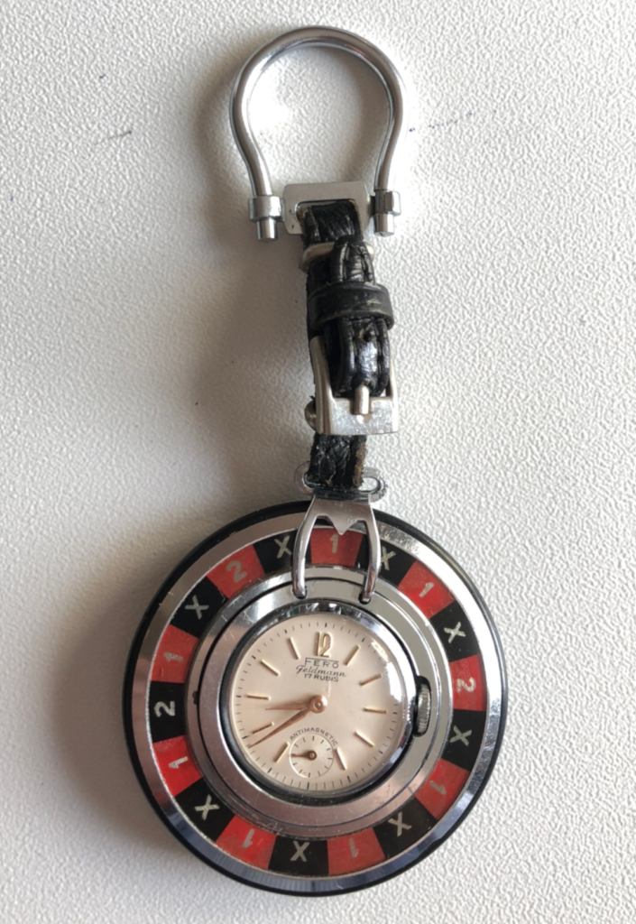 Reloj esqueleto de casino, para juego con ruleta incorporada para ...