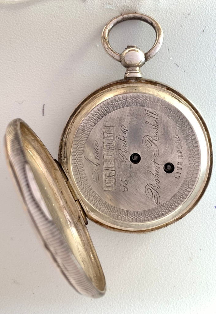 Reloj de la marca ROBERT ROSKELL en plata de ley y esfera bicolor ...