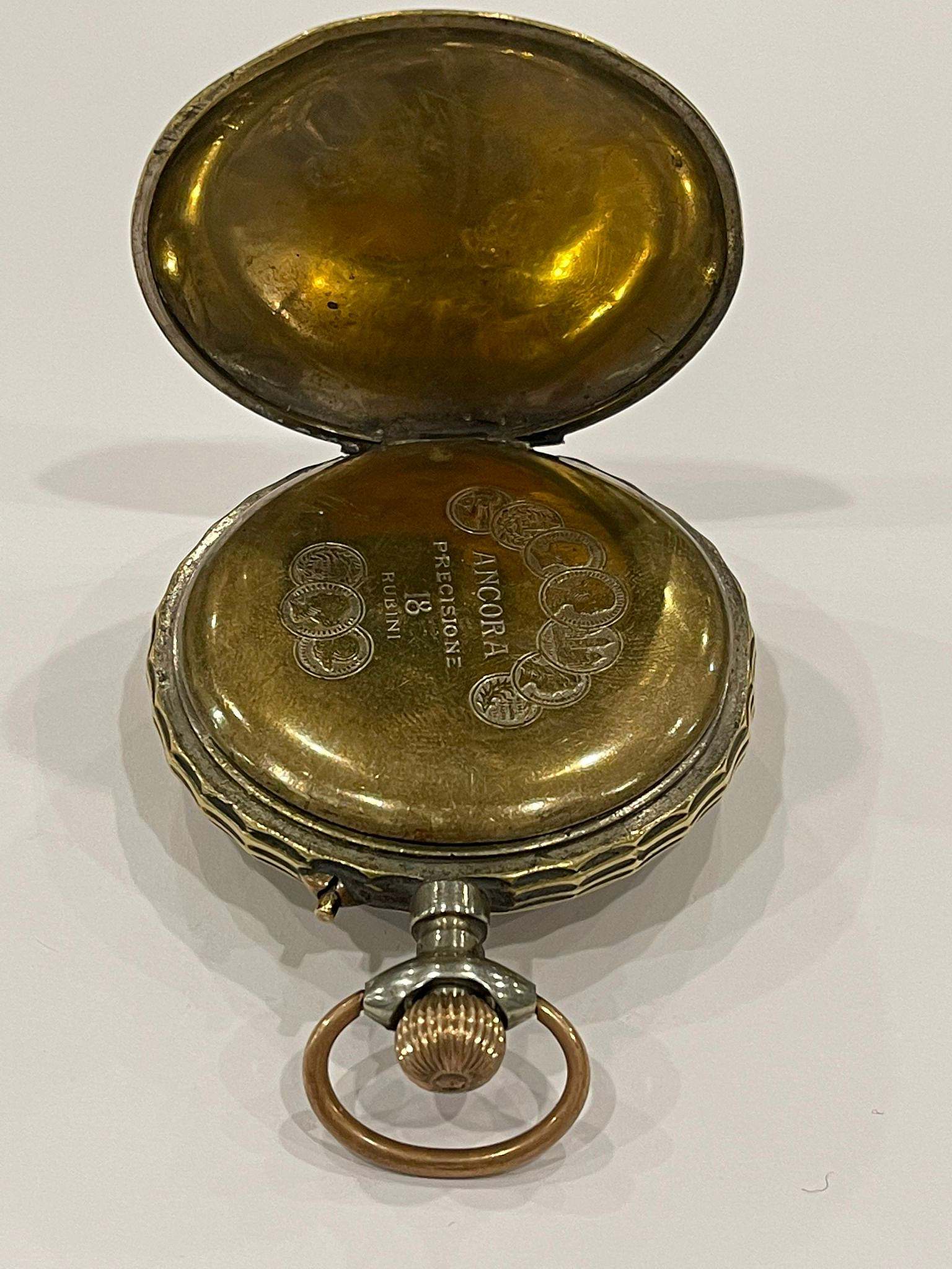 Reloj de bolsillo muy inusual y codiciado para el coleccionismo ...
